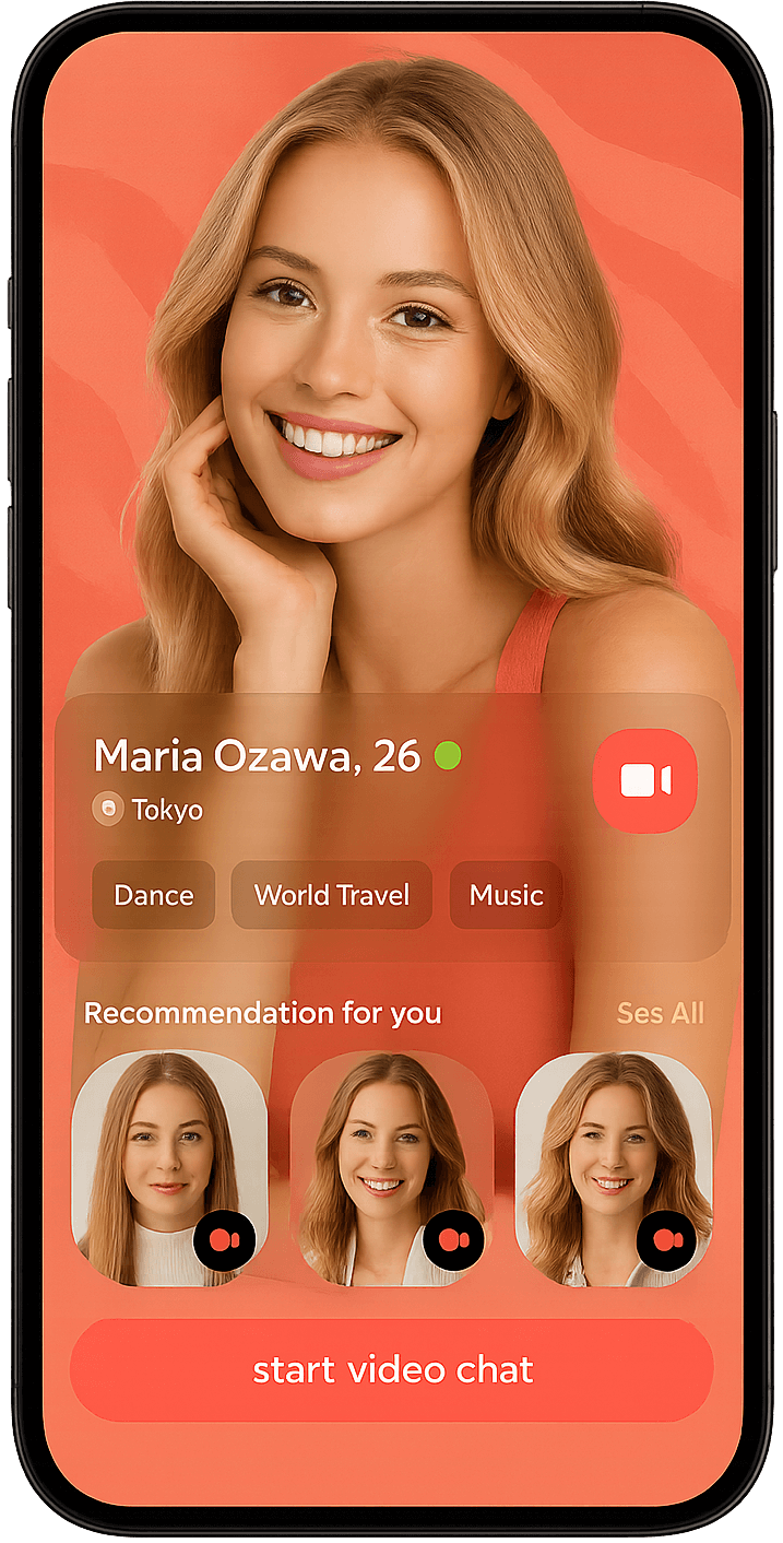 Random Cam Chat with Strangers on CamzyMeet